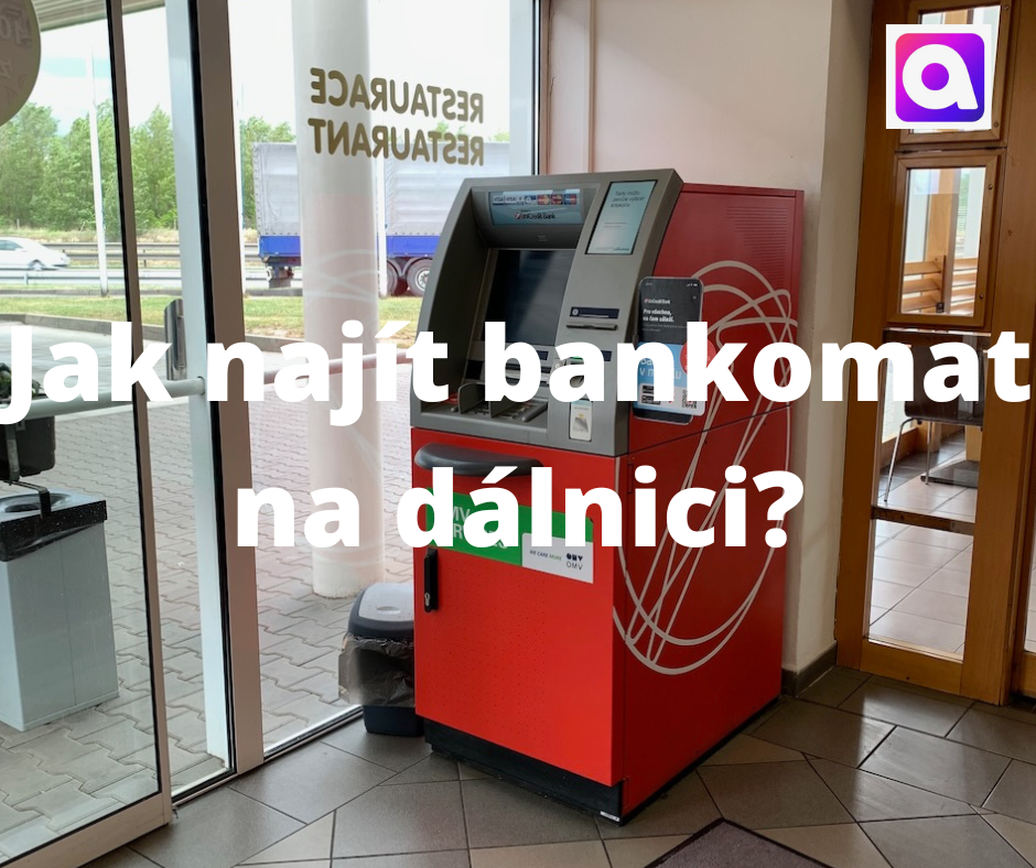 Jak najít bankomat na dálnici, když nestíháte ? | Blog | Kniha jízd online | Alfonc